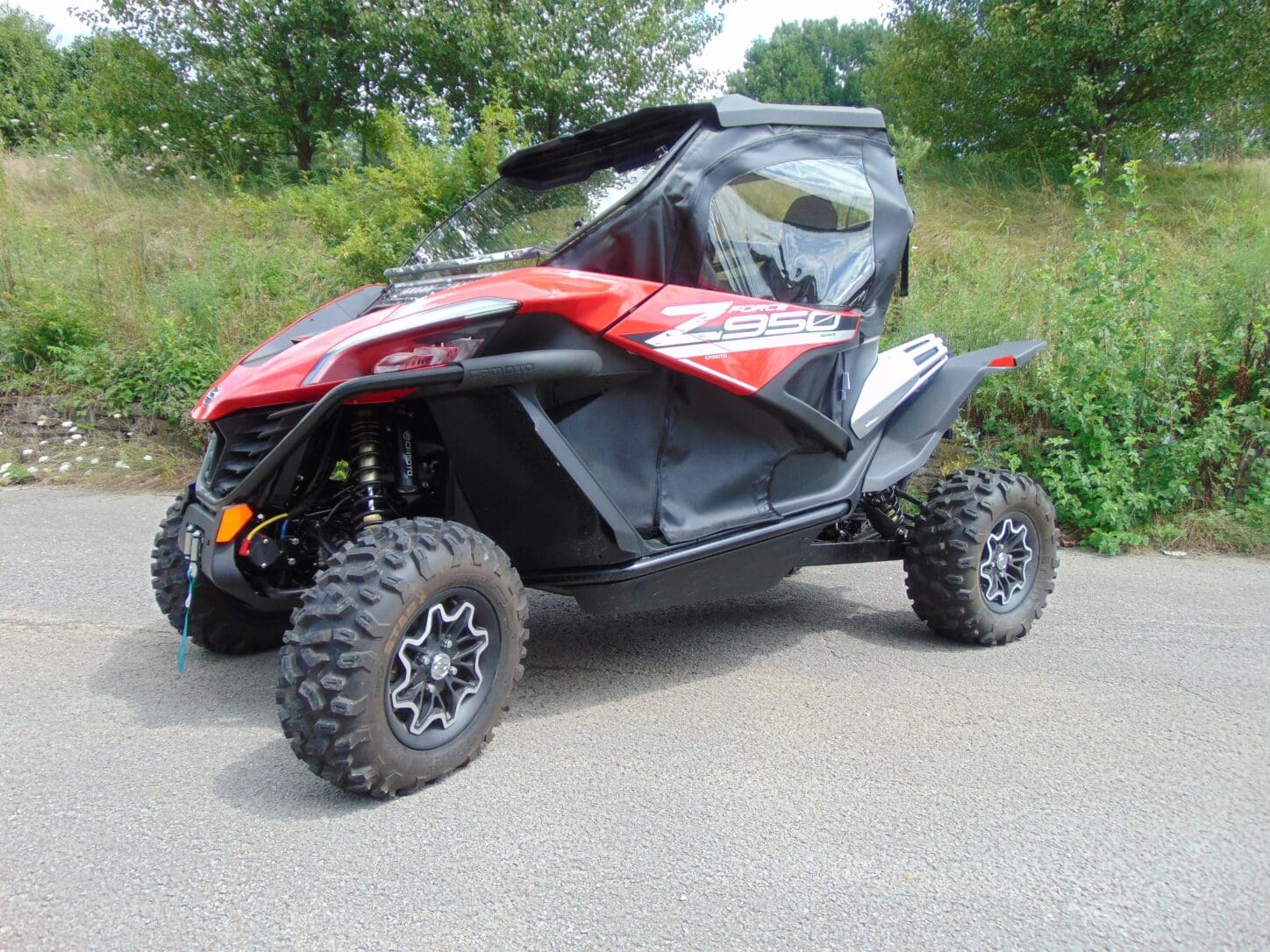 CFMoto ZForce 950 - CAMO Door/Rear Window Combo (Full Doors) - UTV Cab ...