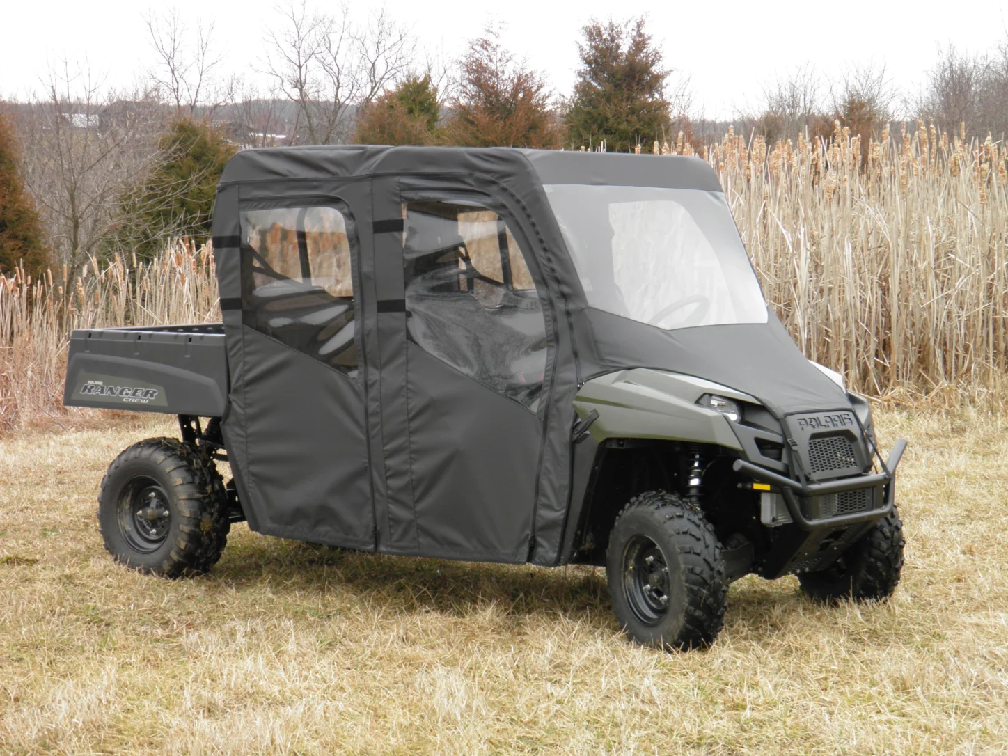 Polaris Ranger Crew 570 Mid Size - 4 Passenger - CAMO Full Cab ...