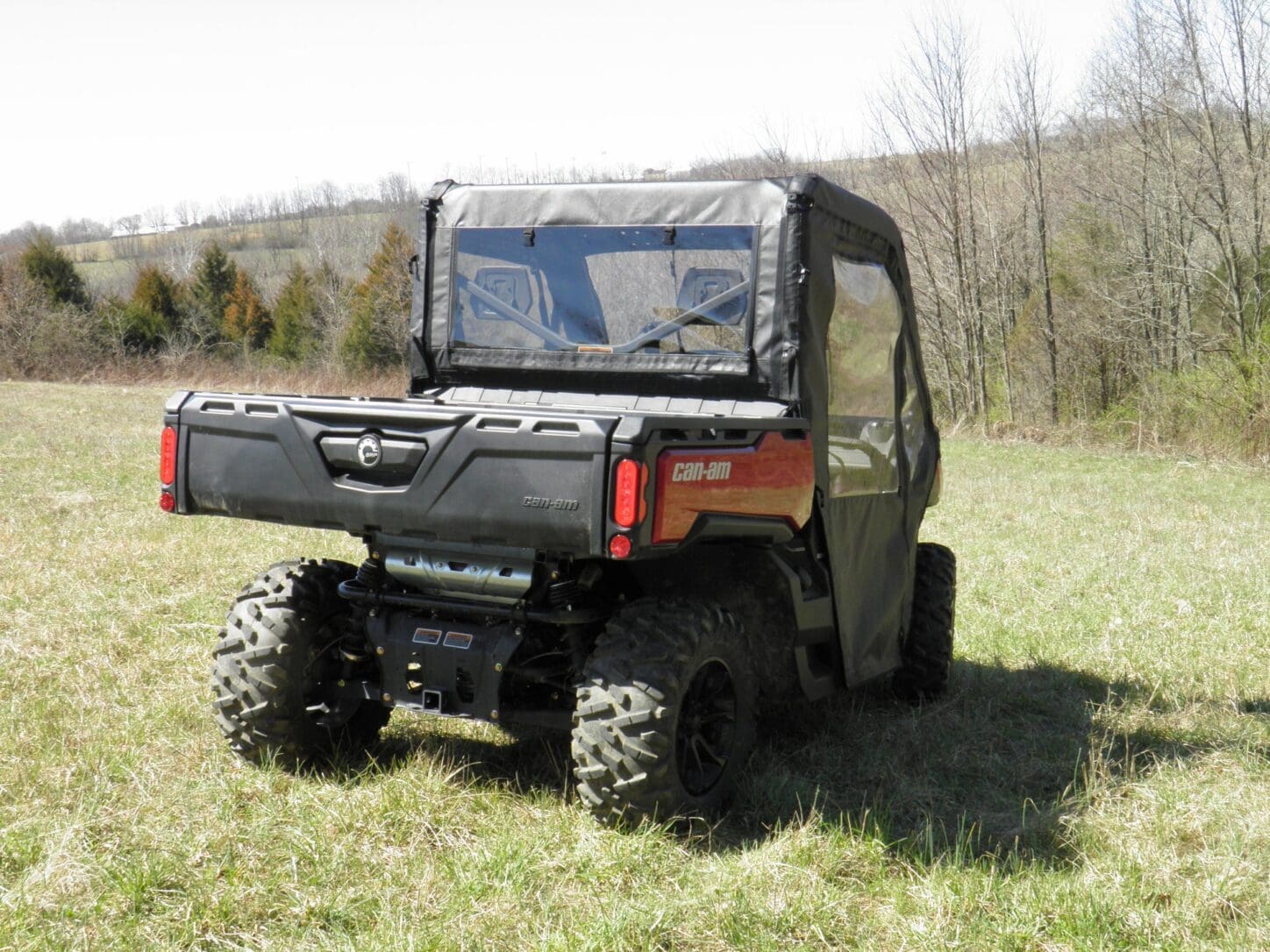 Can-Am Defender - Full Cab Enclosure with Vinyl Windshield - UTV Cab ...
